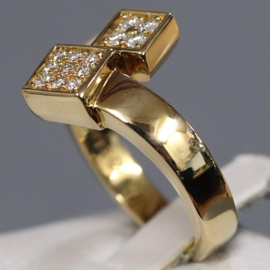 K18ダイヤモンドリング D0.18 5.5g #11 イエローゴールド : 鴫原質店 - 通販 - Yahoo!ショッピング