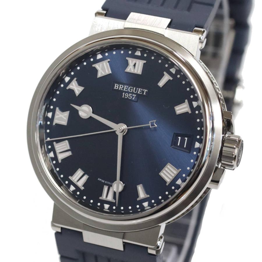 マリーン ブレゲ マリーン5517(5517TI/Y1/5ZU)AT 機械式 裏スケルトン : 鴫原質店 - 通販 - Yahoo!ショッピング