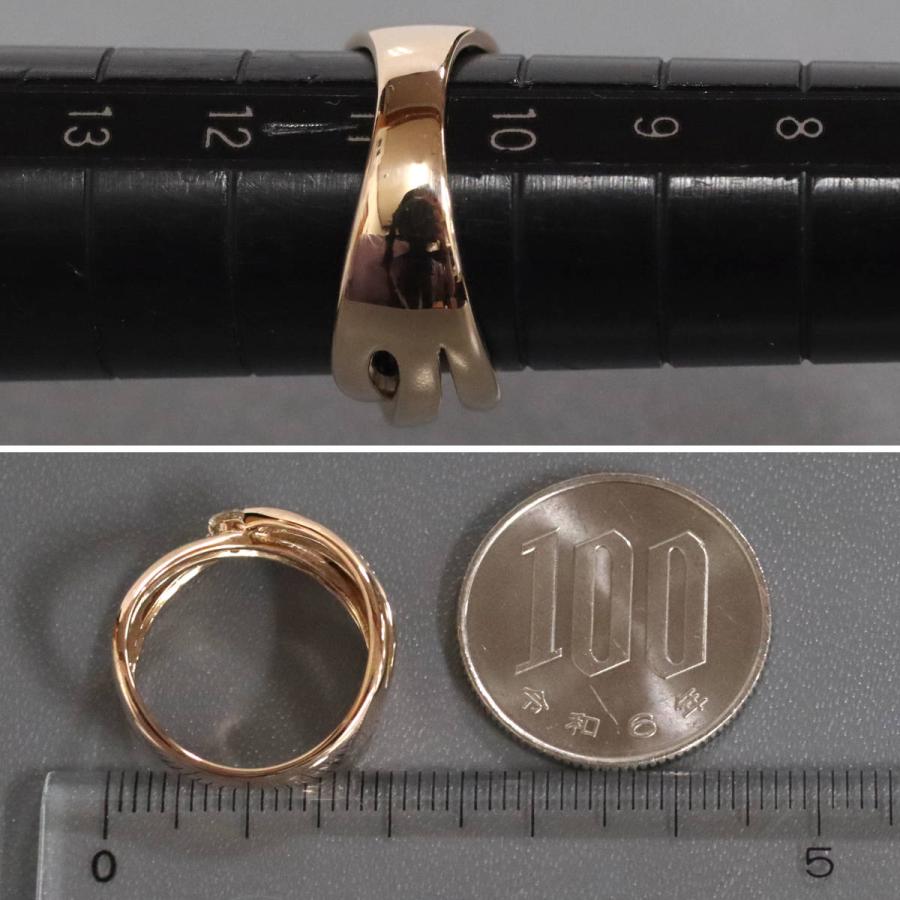 K18PGダイヤモンドリング D0.18 D0.10 4.9g #11 ピンクゴールド : 鴫原質店 - 通販 - Yahoo!ショッピング