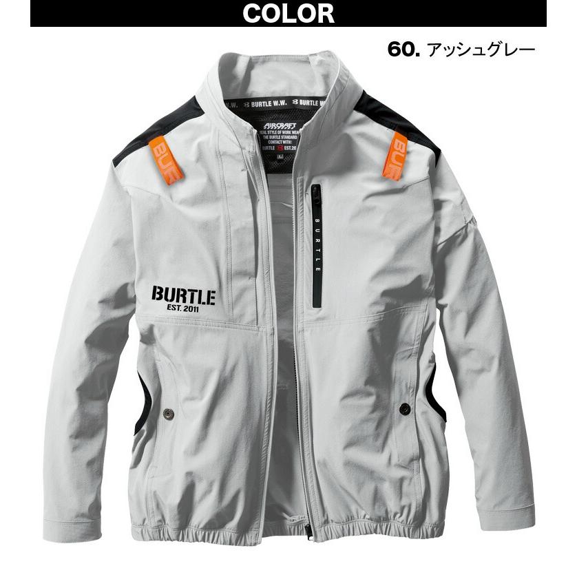 BURTLE バートル エアークラフト ACブルゾン AC2001（ユニセックス）単品 CORDURA UVカット AIRCRAFT フルハーネス 電動ファン用ウェア 作業着 : 仕事着屋さん ...