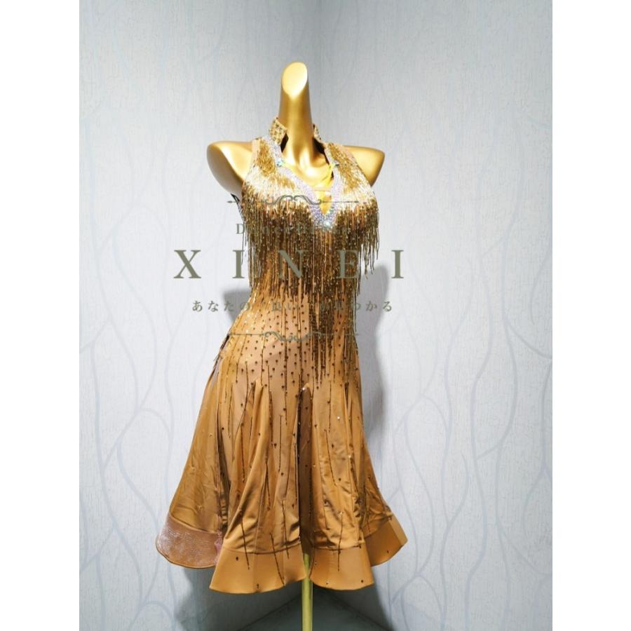 社交ダンスドレス ラテンドレス モダンドレス ロングスカート ダンスウエア 競技 デモ パーティー ダンス衣装 ワンピース 012715 ...