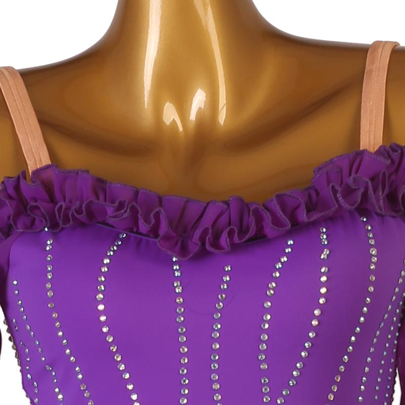 受注後生産 社交ダンスドレス ラテンドレス モダンドレス ロングスカート ダンスウエア 競技 デモ パーティー ダンス衣装 セットアップ 012930 : 012930 : XINEIダンス ...