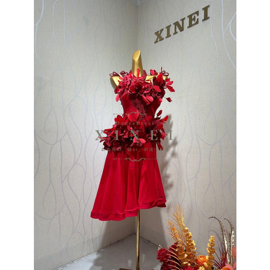 社交ダンスドレス ラテンドレス モダンドレス ロングスカート ダンスウエア 競技 デモ パーティー ダンス衣装 ワンピース 013401 : XINEIダンスドレス - 通販 - Yahoo ...