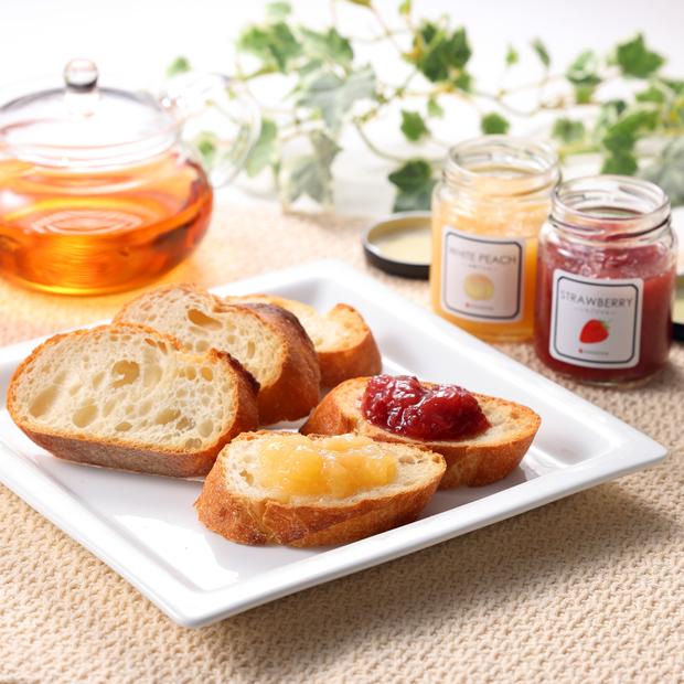 白桃といちごジャム詰合せ （白桃ジャム1個140g・いちごジャム1個140g）岡山県産の白桃 国産のいちご 使用 日持ちのするギフト : 志ほや - 通販 - Yahoo!ショッピング