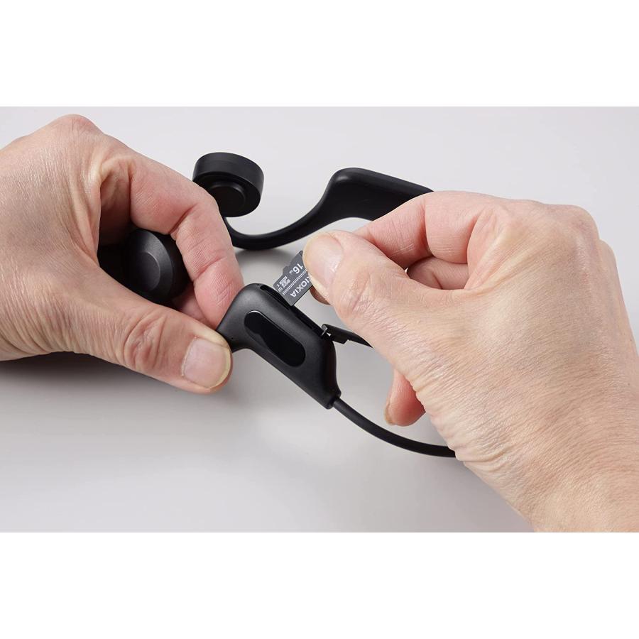 キヨラカ 軽くておしゃれな「骨伝導イヤホン」KD-E01 黒 : シーヤストア - 通販 - Yahoo!ショッピング