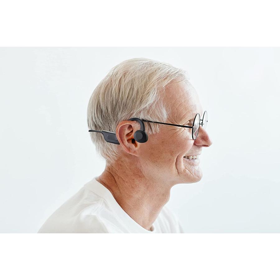 キヨラカ 軽くておしゃれな「骨伝導イヤホン」KD-E01 黒 : シーヤストア - 通販 - Yahoo!ショッピング