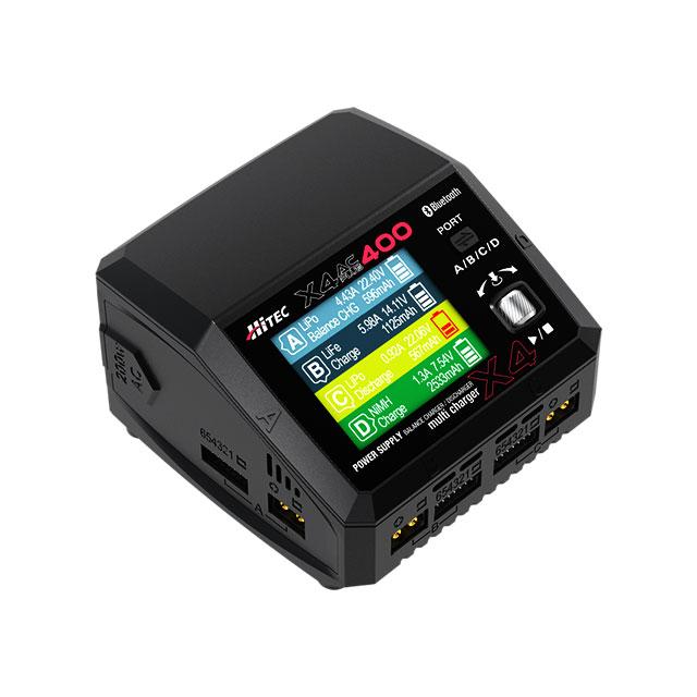HiTEC 【数量限定特価】ハイテック X4 AC PLUS 400 50周年 日本正規品 44345 充電器 放電器 ラジコン バッテリー ...