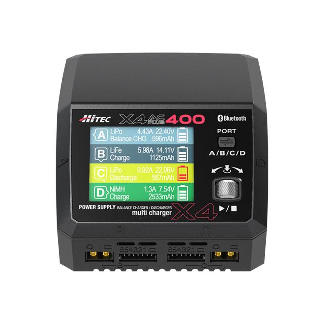 HiTEC 【数量限定特価】ハイテック X4 AC PLUS 400 50周年 日本正規品 44345 充電器 放電器 ラジコン バッテリー ...