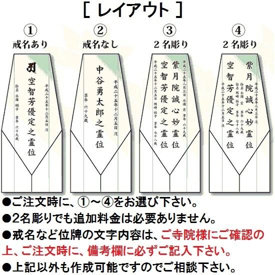 クリスタル位牌 KH-4UVSなごみ(中)サンドブラスト加工 カラー印刷バージョン : kh-uvs4n-2 : おぶつだんの志喜屋 - 通販 - Yahoo!ショッピング