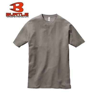 BURTLE 【Mサイズ】バートル 157 Col.52.バーク ショートTシャツ 半袖 吸汗速乾加工 消臭テープ採用 UVカット ユニセックス 作業着 作業服 ナチュラルフィット : 島 ...