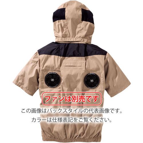 HOOH V1127 ミドルファン半袖フードジャケット ライトベージュ3Lサイズ （ファン、バッテリー別売） : SHIMA NET TOOL - 通販 - Yahoo!ショッピング