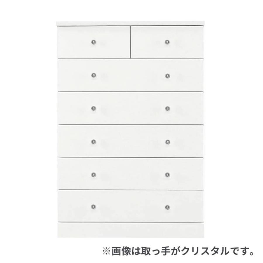 ハイチェスト エタン80−6WH／取っ手ピンク（配送員組立設置） : 010959-2100001969073-00 : 島忠・ホームズ Yahoo!店 - 通販 - Yahoo!ショッピング