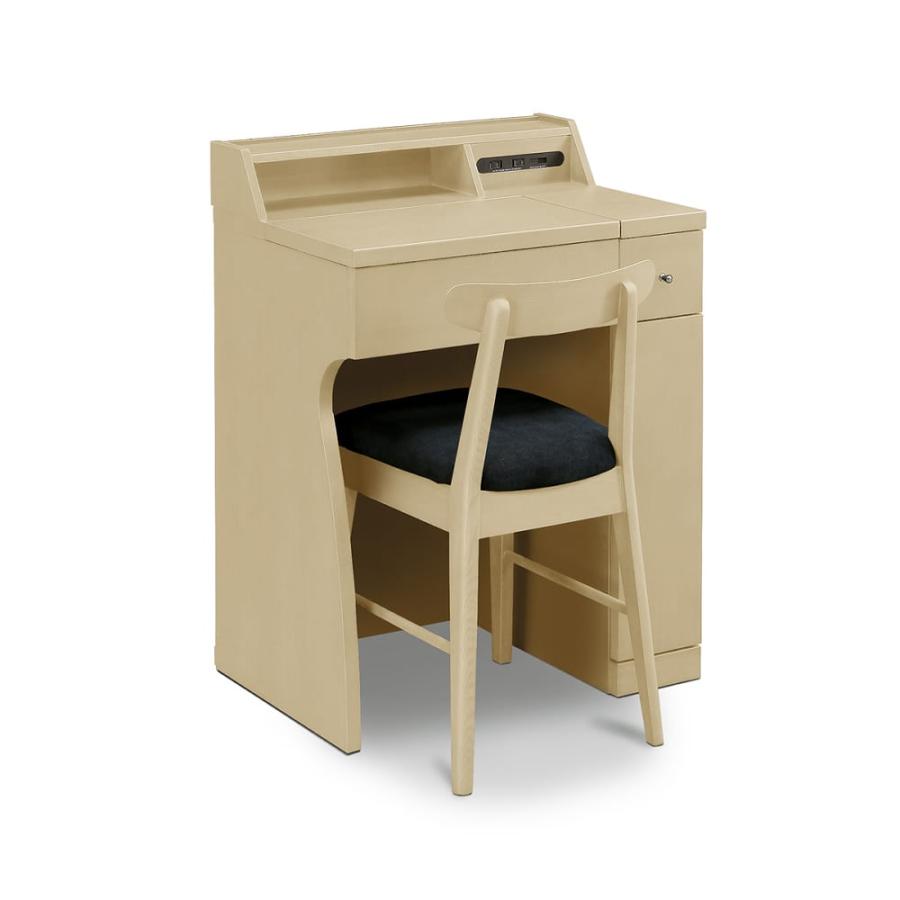 デスクドレッサー 美来 タモ WW／BL (配送員設置) : 島忠・ホームズ Yahoo!店 - 通販 - Yahoo!ショッピング