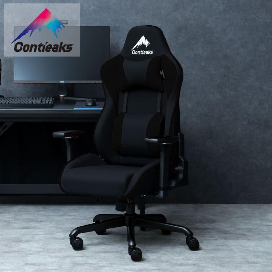 CONTIEAKS コンティークス ゲーミングチェア ローザ EVO BK (配送員設置) : 島忠・ホームズ Yahoo!店 - 通販 - Yahoo!ショッピング