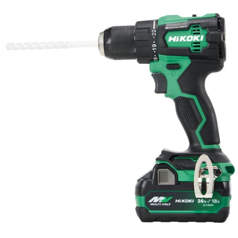 HiKOKI ハイコーキ（旧：日立工機） DV18DE(2XPZ) コードレス振動ドライバドリル 18V(5.0Ah) セット品 充電式 ...