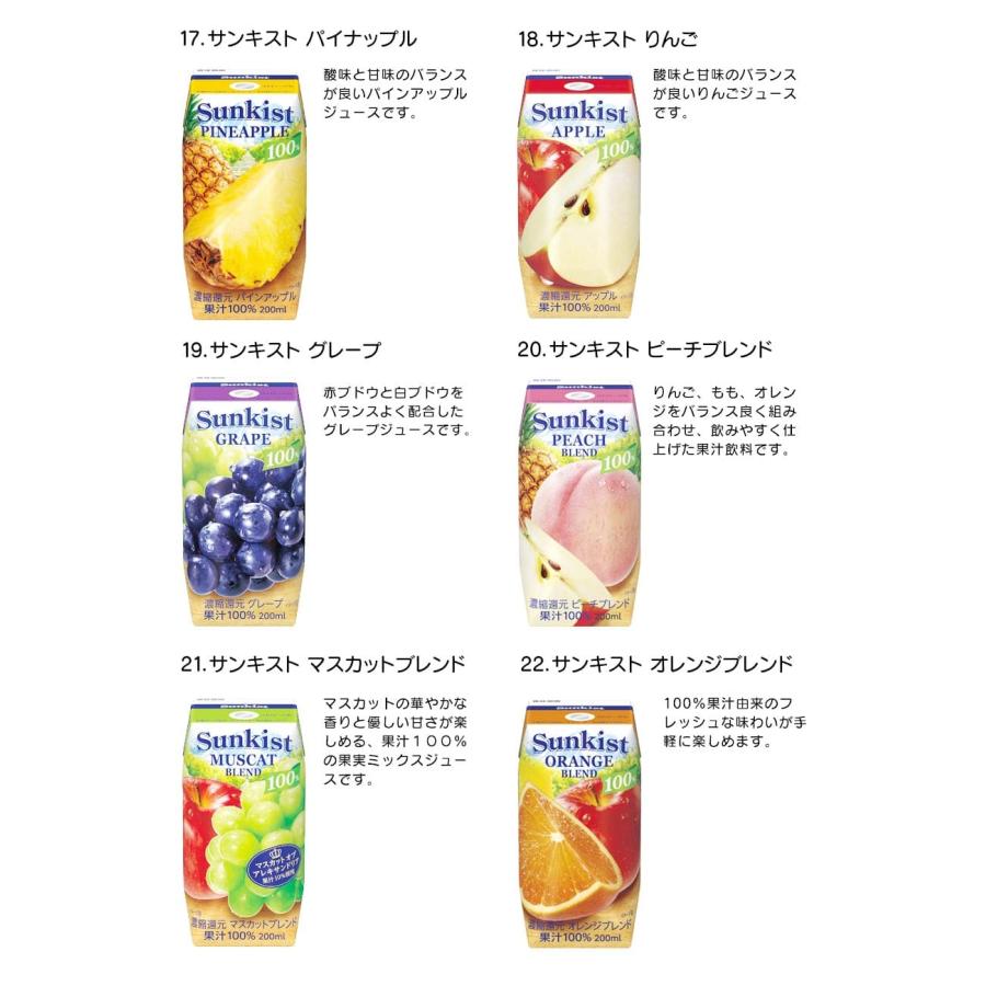 森永乳業 送料無料 森永 ブリック 200ml 1ケース(24本) ケースで選べる サンキスト Sunkist ピクニック Piknik リプトン ココア マミー 紙パック ジュース ...