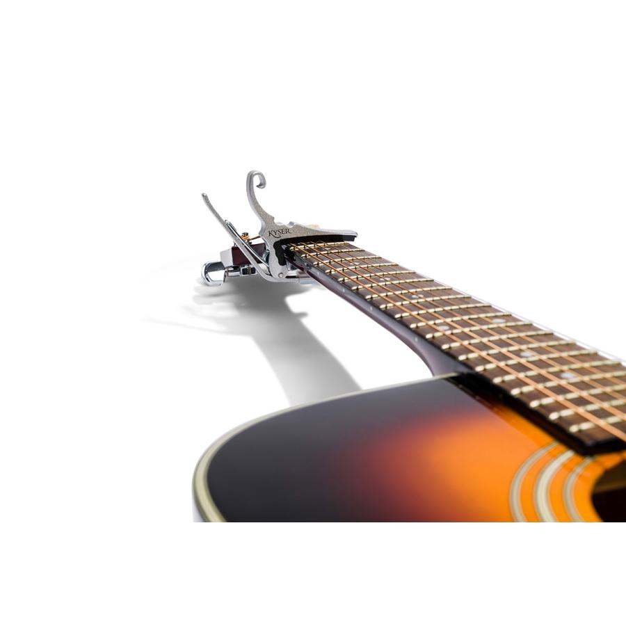KYSER カイザー KG6SA Silver カポタスト アコースティックギター用 シルバー KG6 : 島村楽器Yahoo!店 - 通販 - Yahoo!ショッピング