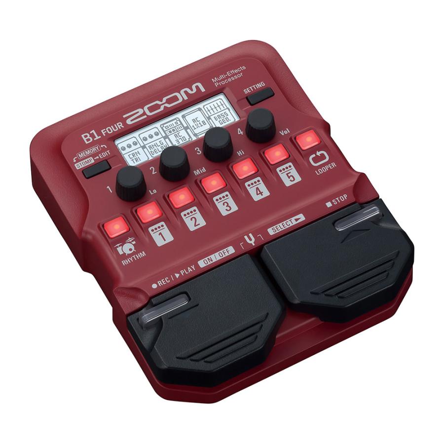 ZOOM ズーム B1 FOUR Multi-Effects Processor 純正アダプターセット :mt0080633:島村楽器Yahoo!店 - 通販 - Yahoo!ショッピング