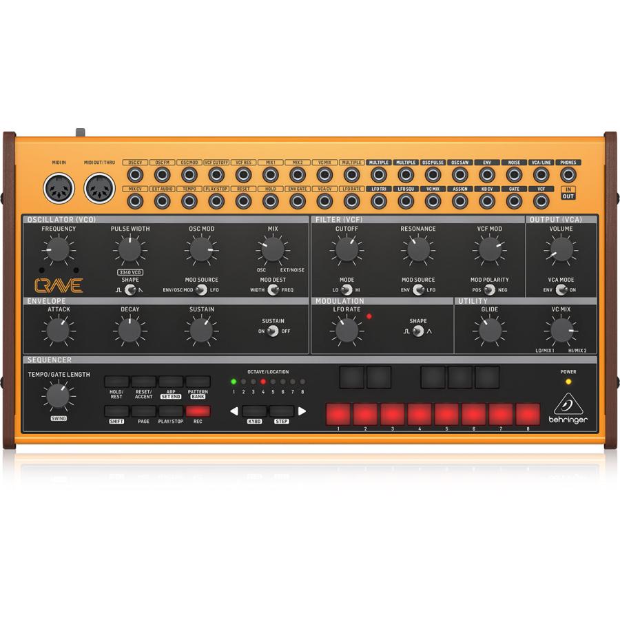 BEHRINGER ベリンガー CRAVE アナログセミモジュラーシンセサイザー 〔正規輸入品〕 : 島村楽器Yahoo!店 - 通販 - Yahoo!ショッピング