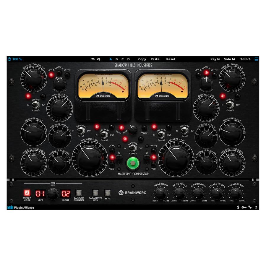 Plugin Alliance プラグインアライアンス Shadow Hills Mastering Compressor Class A ...