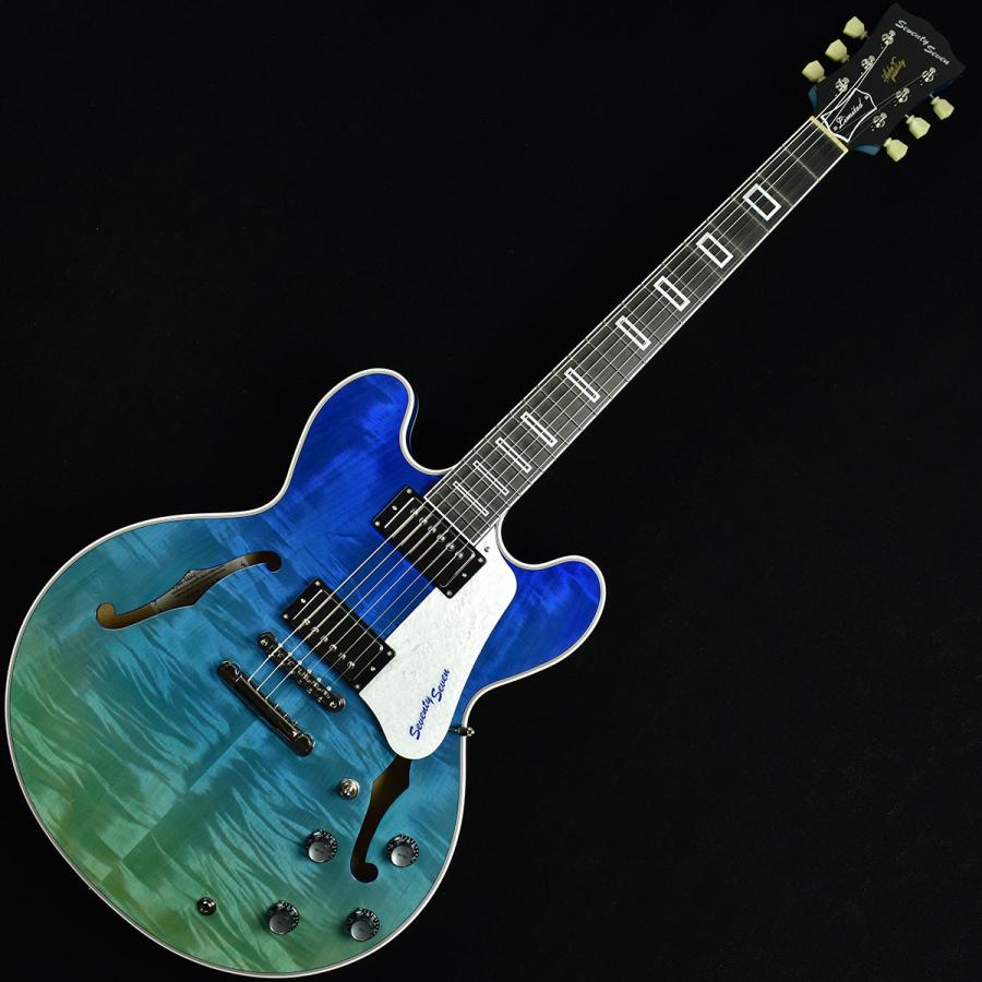 Seventy Seven セブンティセブン EXRUBATO-BC-TOCHI-WSE'22 S/N：A22-0044 セミアコ One Day Guitar Show 2022 ...