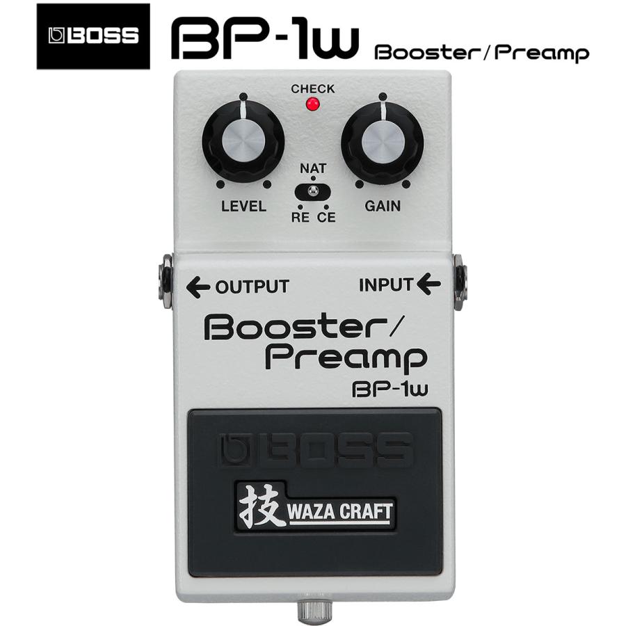 BOSS（ボス） 期間限定 パッチケーブルプレゼント中♪ BP-1W エフェクター ブースター プリアンプ 技クラフト WAZA CRAFT BP1W : 島村楽器Yahoo!店 - 通販 ...