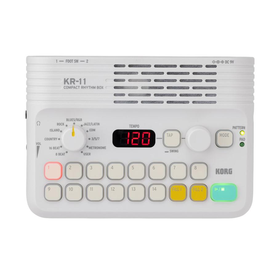 KORG コルグ KR-11 スピーカー内蔵 リズムボックス リズムマシン KR11 : 島村楽器Yahoo!店 - 通販 - Yahoo!ショッピング