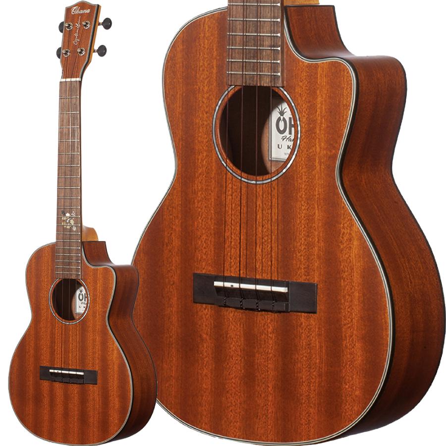 Ohana オハナ TK-25CE CL テナーウクレレ シンシア・リン (Cynthia Lin) シグネチャー : 島村楽器Yahoo!店 ...