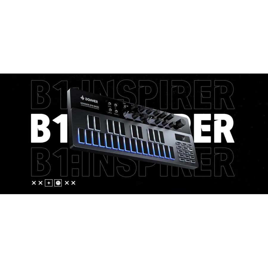 Donner ドナー Essential B1 アシッド テーブルトップシンセサイザー : mt0168831 : 島村楽器Yahoo!店 - 通販 - Yahoo!ショッピング