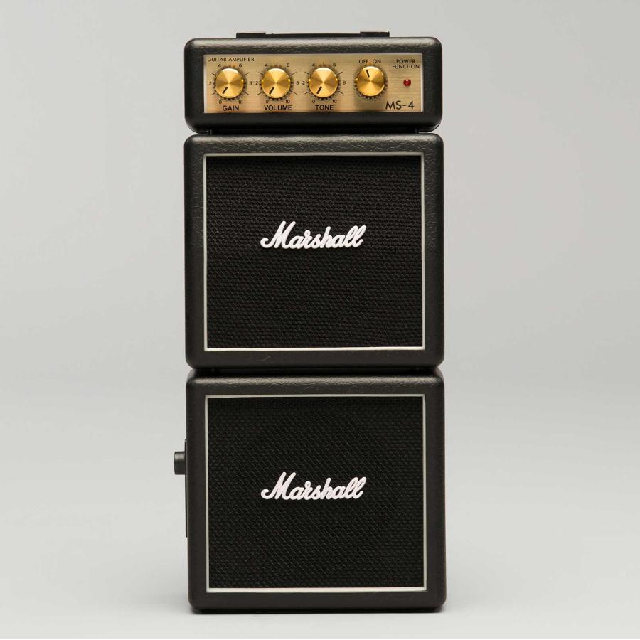 Marshall（アンプ） Marshall マーシャル MS4 ギターアンプ ミニアンプ フルスタック Micro Amp : 島村楽器Yahoo!店 - 通販 - Yahoo!ショッピング