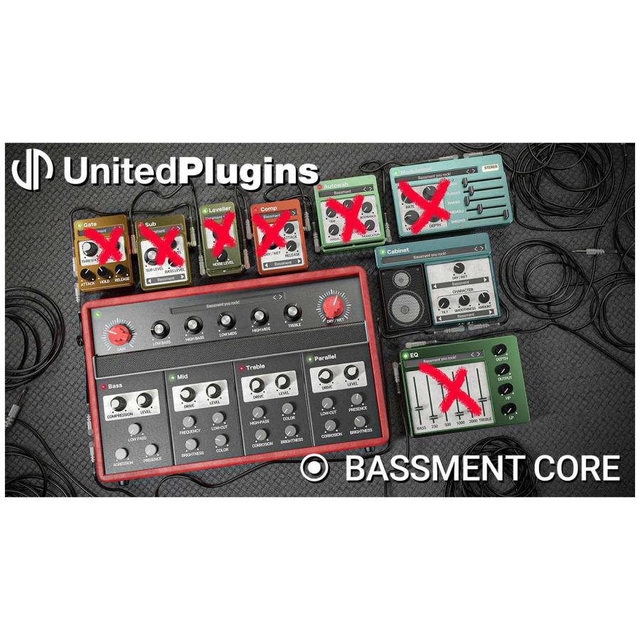 UnitedPlugins Bassment Core ユナイテッドプラグイン[メール納品 代引き不可] : mt0172696 : 島村楽器Yahoo!店 - 通販 - Yahoo!ショッピング