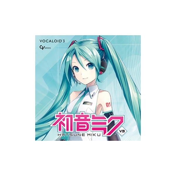 クリプトン CRYPTON HATSUNE MIKU V3 (incl. ENGLISH) ダウンロード版 初音ミク 英語ボイスライブラリー同梱版 43941メール納品 代引き不可 : 島村 ...