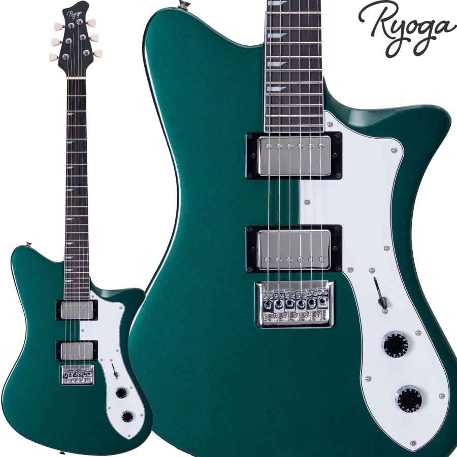 RYOGA Ryoga リョウガ SKATER Deep Forest Green エレキギター ハムバッカー ベイクドメイプルネック ディープグリーン スケーター : 島村楽器Yahoo!店 ...