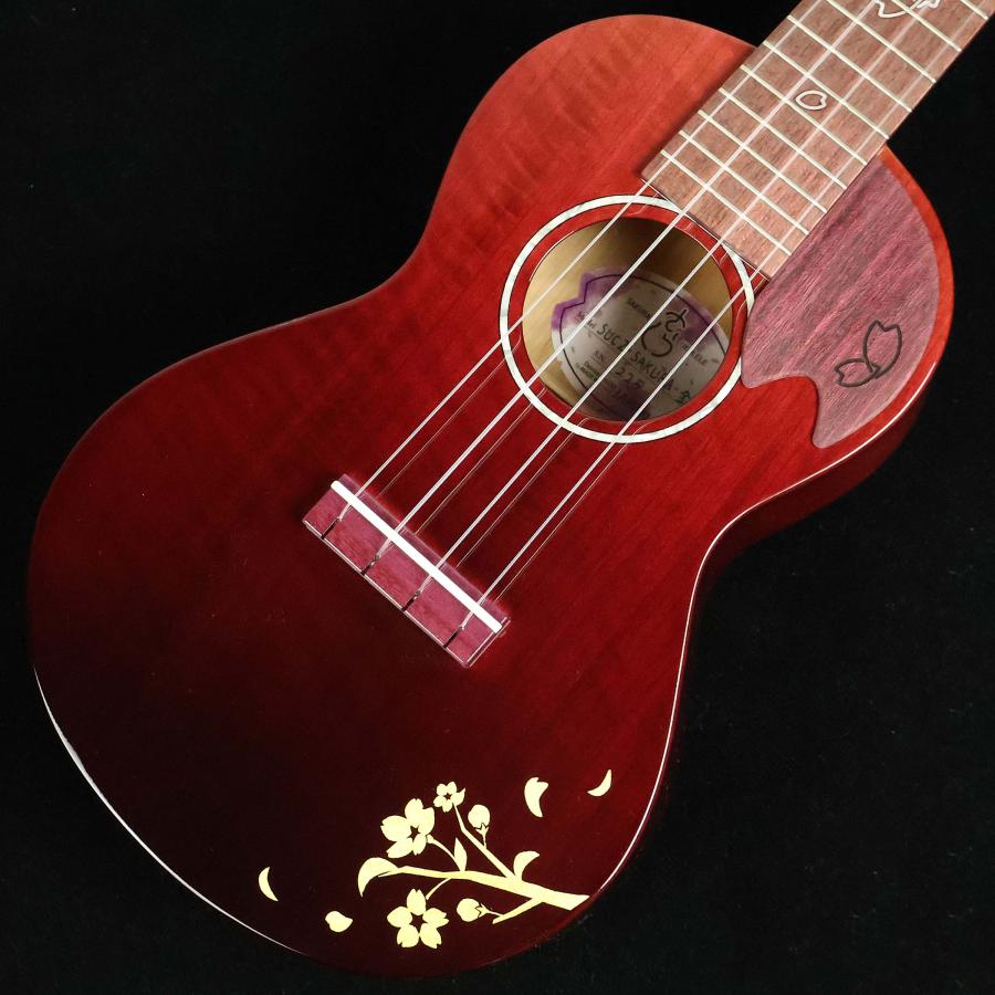 SAKURA UKULELE サクラウクレレ SUC2-SAKURA-金箔 S/N：225 コンサート 未展示品 : 島村楽器Yahoo!店 - 通販 - Yahoo!ショッピング