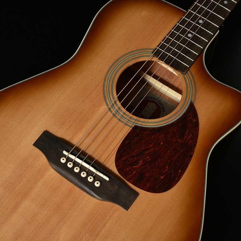 Headway ヘッドウェイ HD-Essential Amber Sunburst アコースティックギター ドレッドノート Essential Edition 単板トップ : 島村楽器 ...