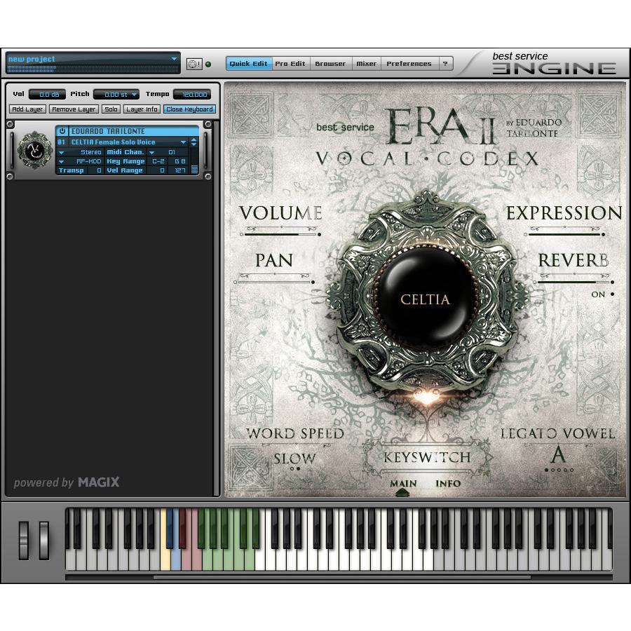 BEST SERVICE ベストサービス ERA II VOCAL CODEX [メール納品 代引き不可] : 島村楽器Yahoo!店 - 通販 - Yahoo!ショッピング