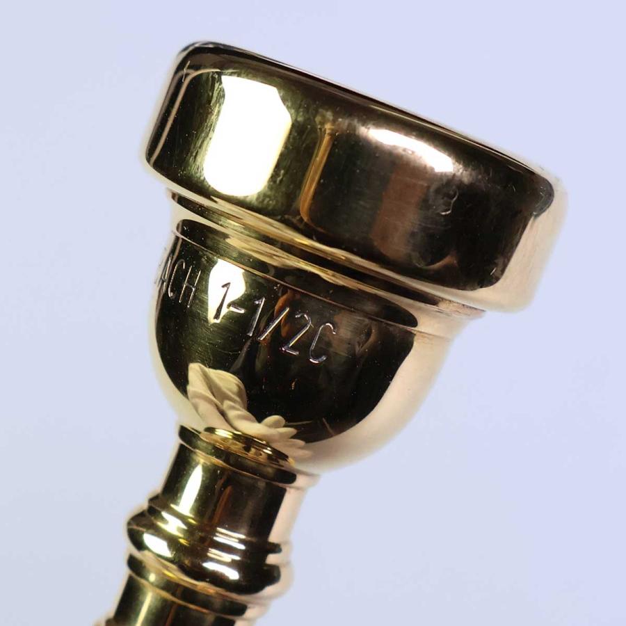 Bach バック 1 1/2C GP 金メッキ トランペット マウスピース 1ハーフCアウトレット : 島村楽器Yahoo!店 - 通販 - Yahoo!ショッピング