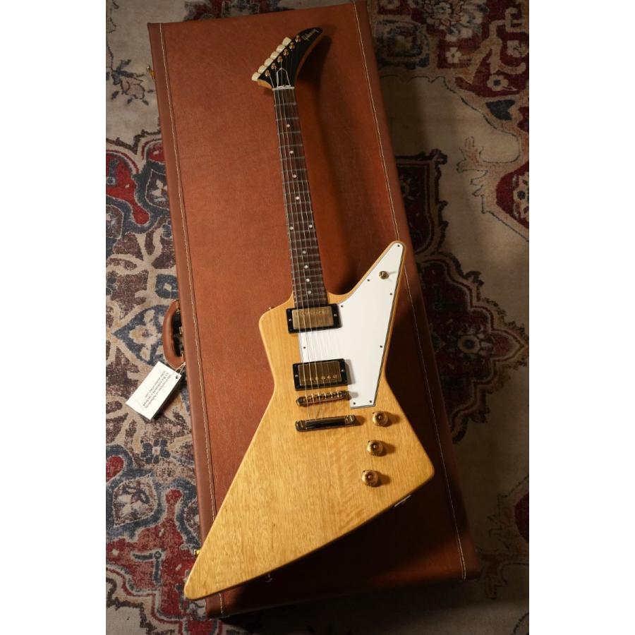 Gibson Custom Shop ギブソン カスタムショップ 1958 Korina Explorer Reissue White ...