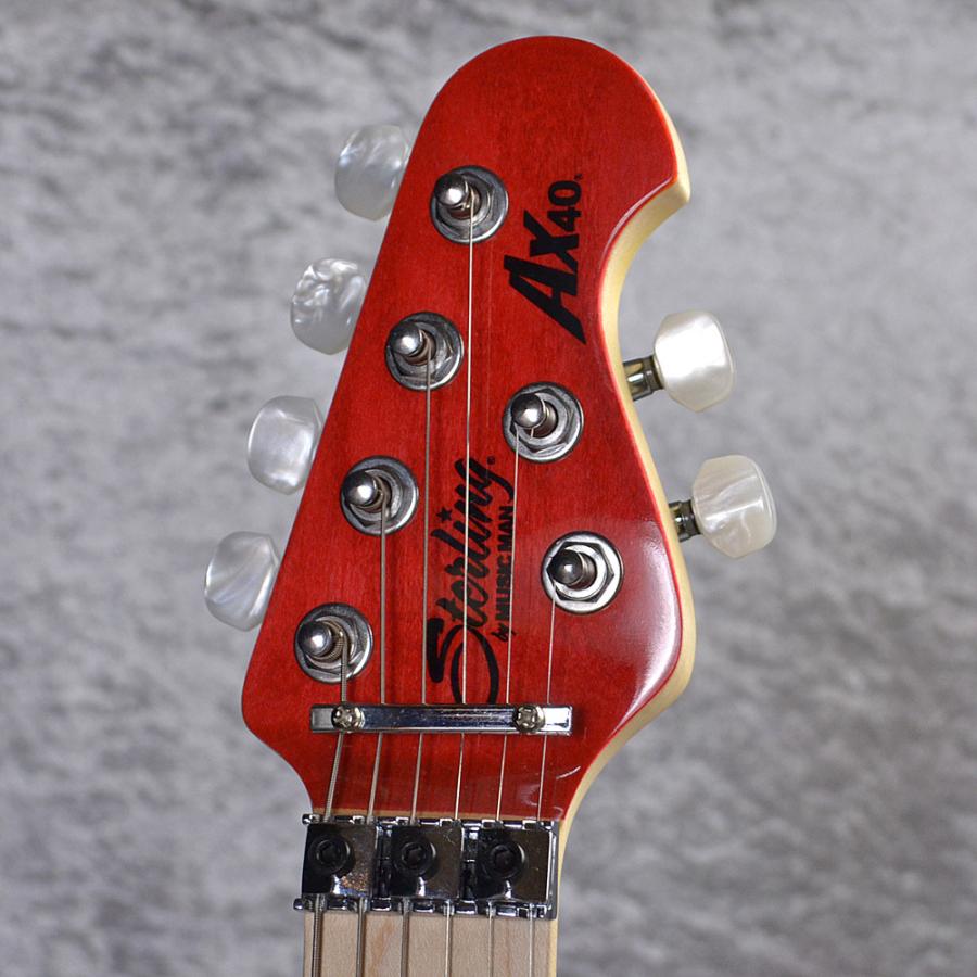 Music Man STERLING by Musicman スターリン AXIS AX40-TRD-M/Trans Red エレキギター ...