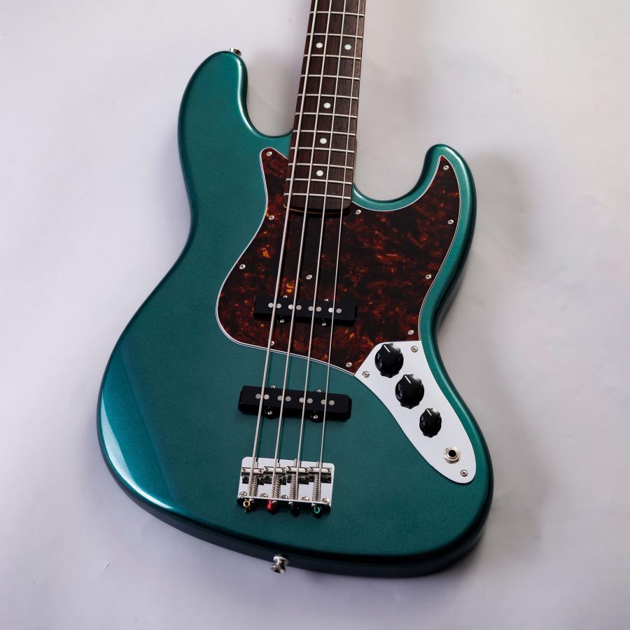 HISTORY（ヒストリー） HJB-Standard2 Sherwood Green Metallic エレキギター ジャズベースタイプ ...