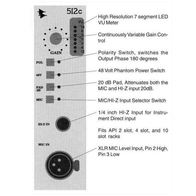 API エーピーアイ 512C Discrete Mic/Line Pre [納期1ヶ月半以上 ※キャンセル不可] : 島村楽器Yahoo!店 - 通販 - Yahoo!ショッピング