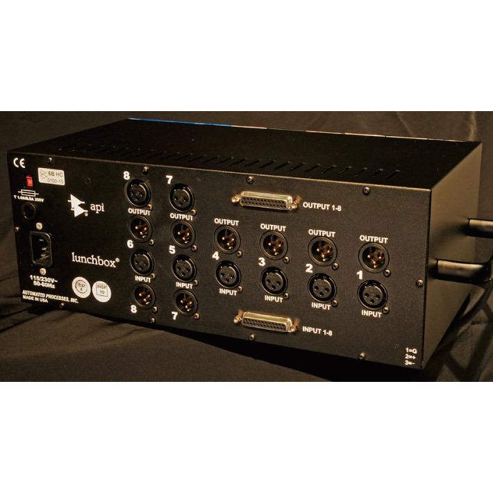 API エーピーアイ 6-slot lunchbox 500Series Portable Rack with bult-in Power ...