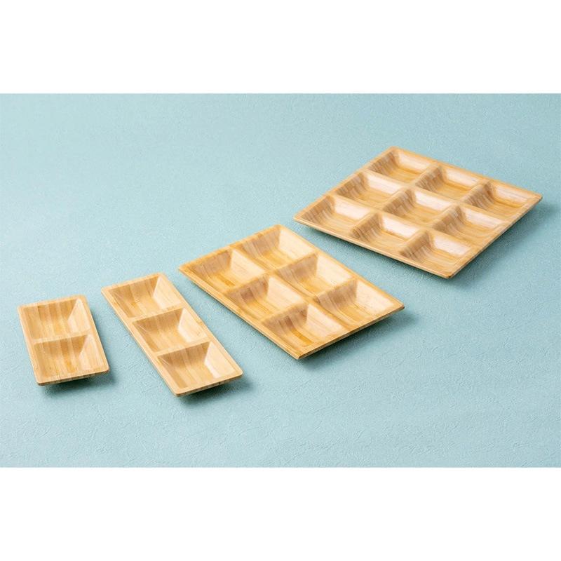 SHIMBI ETHICLE エシクル SHIMBI（シンビ） ECL-1-2 9マスプレート 木製食器 : 商売繁昌SHIMBI - 通販 - Yahoo!ショッピング