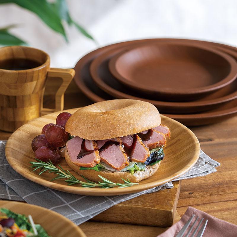 SHIMBI（シンビ） ETHICLE エシクル ECL-11 プレート 大 竹製食器 食洗機対応 皿 : 商売繁昌SHIMBI - 通販 - Yahoo!ショッピング