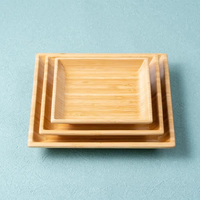 SHIMBI ETHICLE エシクル SHIMBI（シンビ） ECL-45-1 スクエアプレート 小 木製食器 : 商売繁昌SHIMBI - 通販 - Yahoo!ショッピング