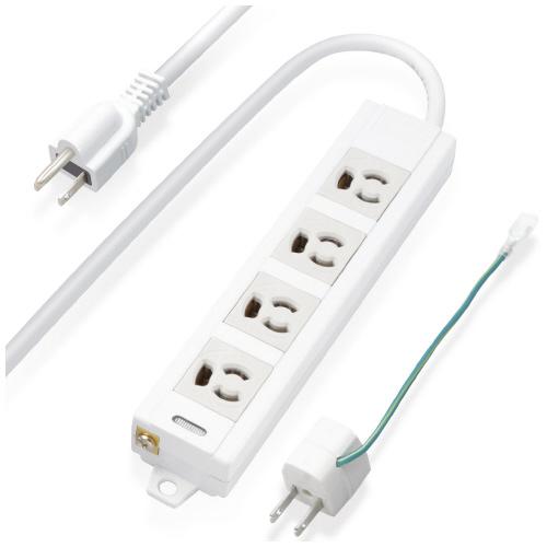 ELECOM エレコム OAタップ4個口 T−ECOH34100NM 10m T−ECOH34100NM : ジムエールYahoo!店 ...