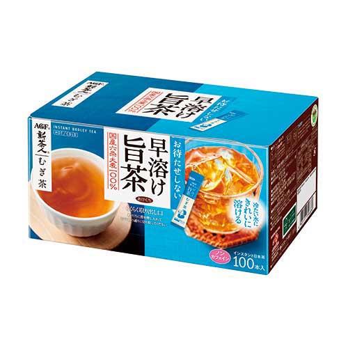 味の素AGF ※新茶人スティック早溶け旨茶むぎ茶100P : 180883 : ジムエールYahoo!店 - 通販 - Yahoo!ショッピング