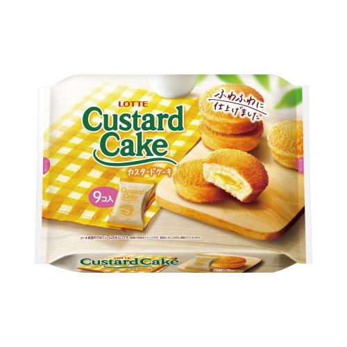 ロッテ　カスタードケーキパーティーパック　9個入 × 20個 ロッテ ＃カスタードケーキ パーティーパック 9個 254859 : ジムエール