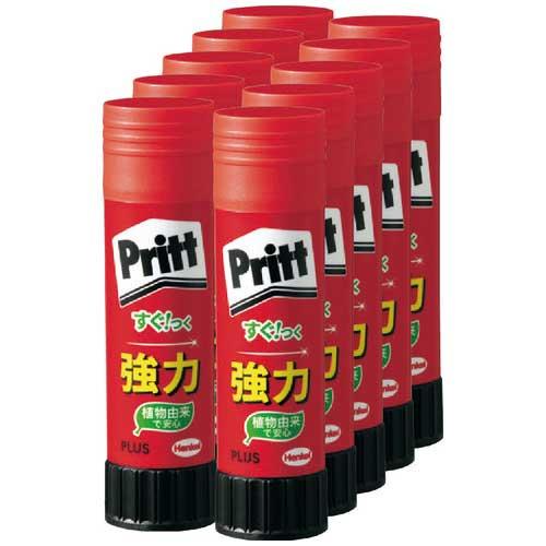 プラス プリット強力ジャンボ10個 NS−704L−10B : ジムエールYahoo!店 - 通販 - Yahoo!ショッピング