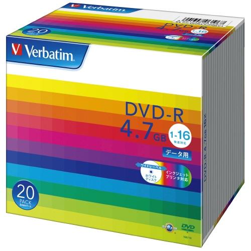 Verbatim DVD−R ＜4．7GB＞ DHR47JP20V1 20枚 DHR47JP20V1 :348761:ジムエールYahoo!店 - 通販 - Yahoo!ショッピング